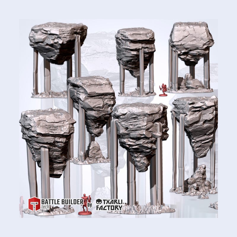 3d Printed Terrain 32mm - Etsy