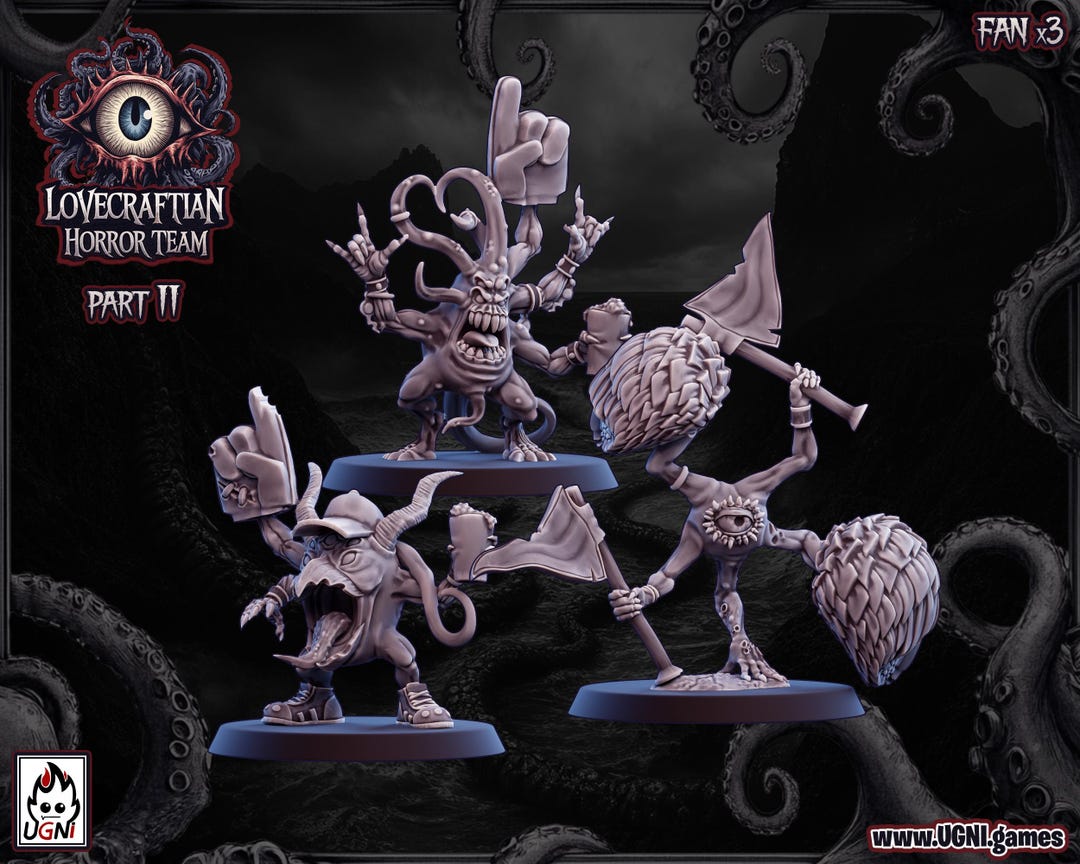 Necromantic Horror and Shambling Undead Coach and Fans Blood Bowl ...