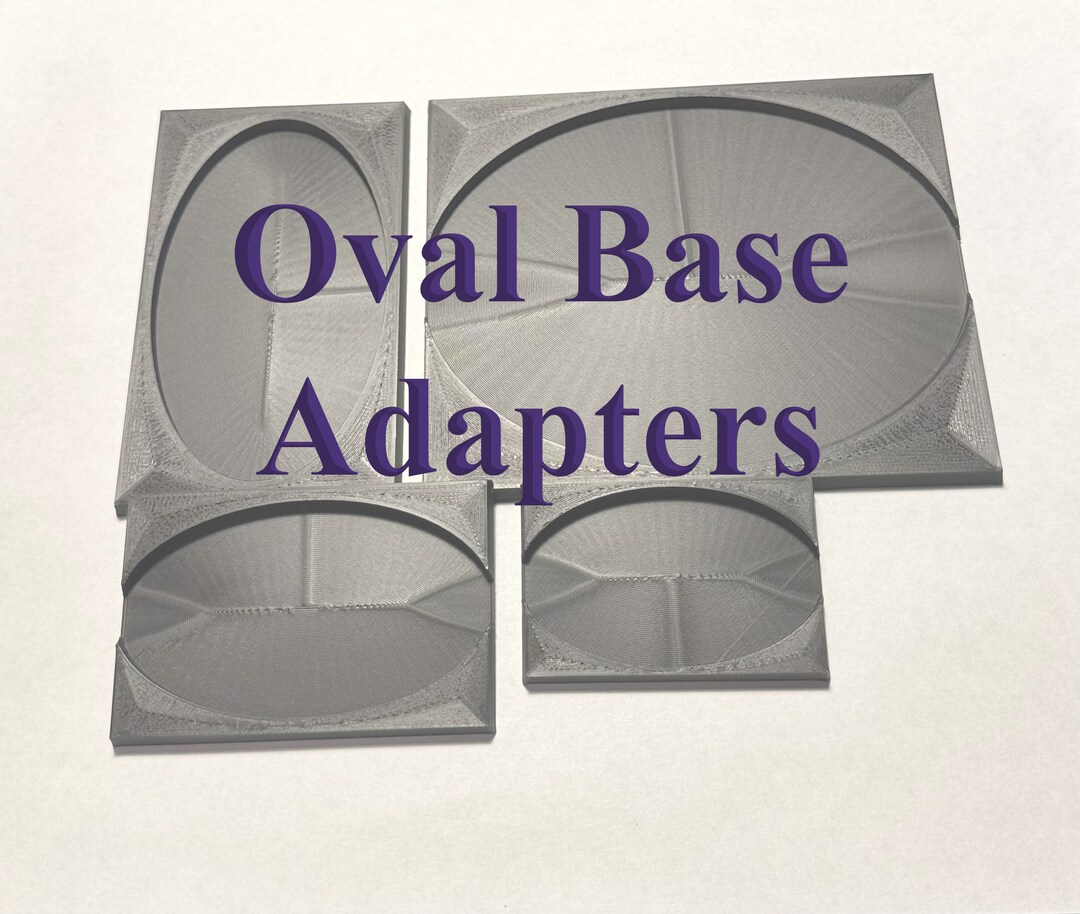 Oval Base Adapters for Warhammer Old World. User Your Existing Fantasy ...