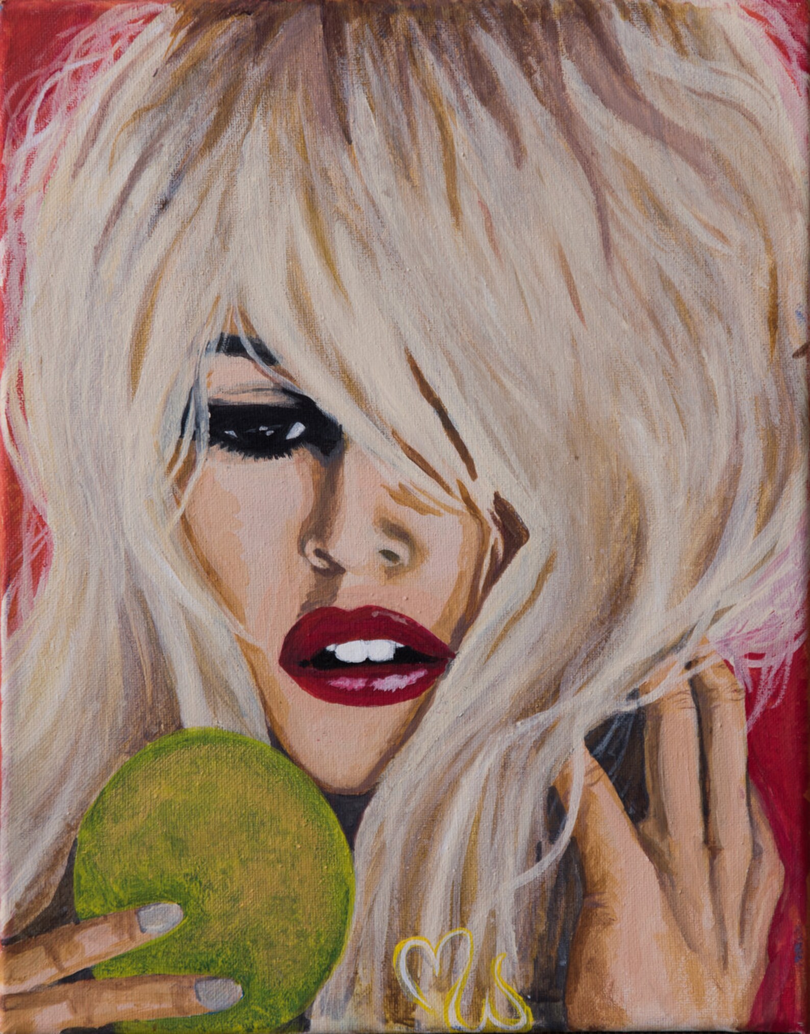 Brigitte Bardot Original Painting - Etsy