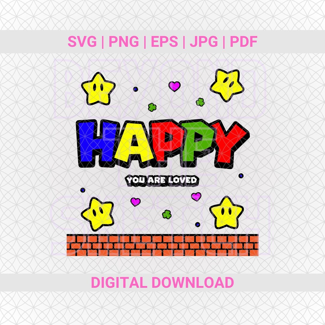 Happy SVG Png Pdf Digital File | Kpop Jin Vector for Cricut | Kpop SVG ...
