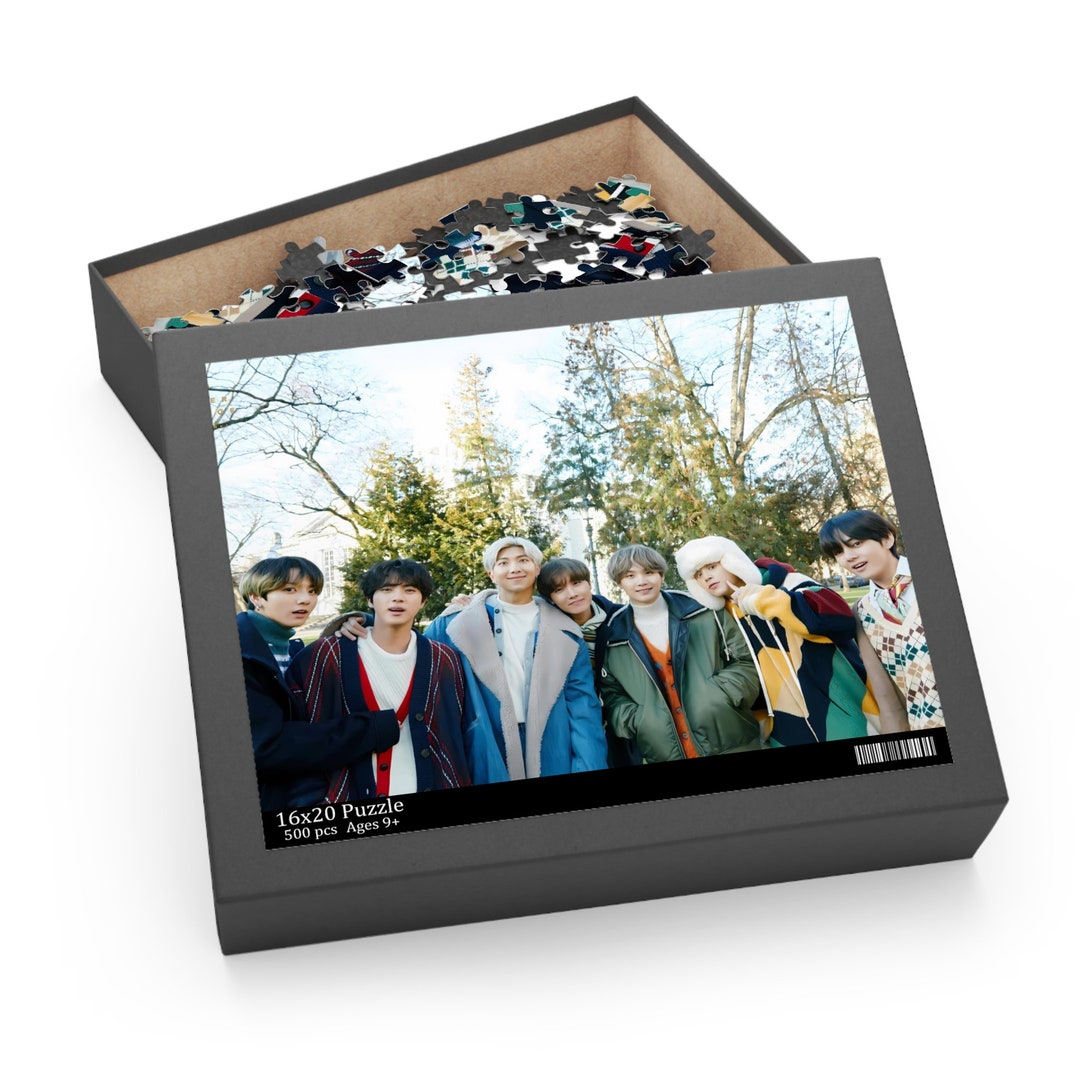 BTS Jigsaw Puzzle BTS Puzzle BTS OT7 Bangtan Boys Puzzle Bts Winter ...