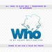 Who Svg Png, Bangtan Jimin Decal Sticker, Kpop Merch Gift for Army ...