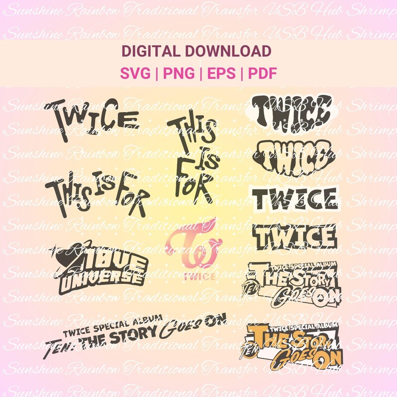 Twice This is for World Tour Merch - Etsy