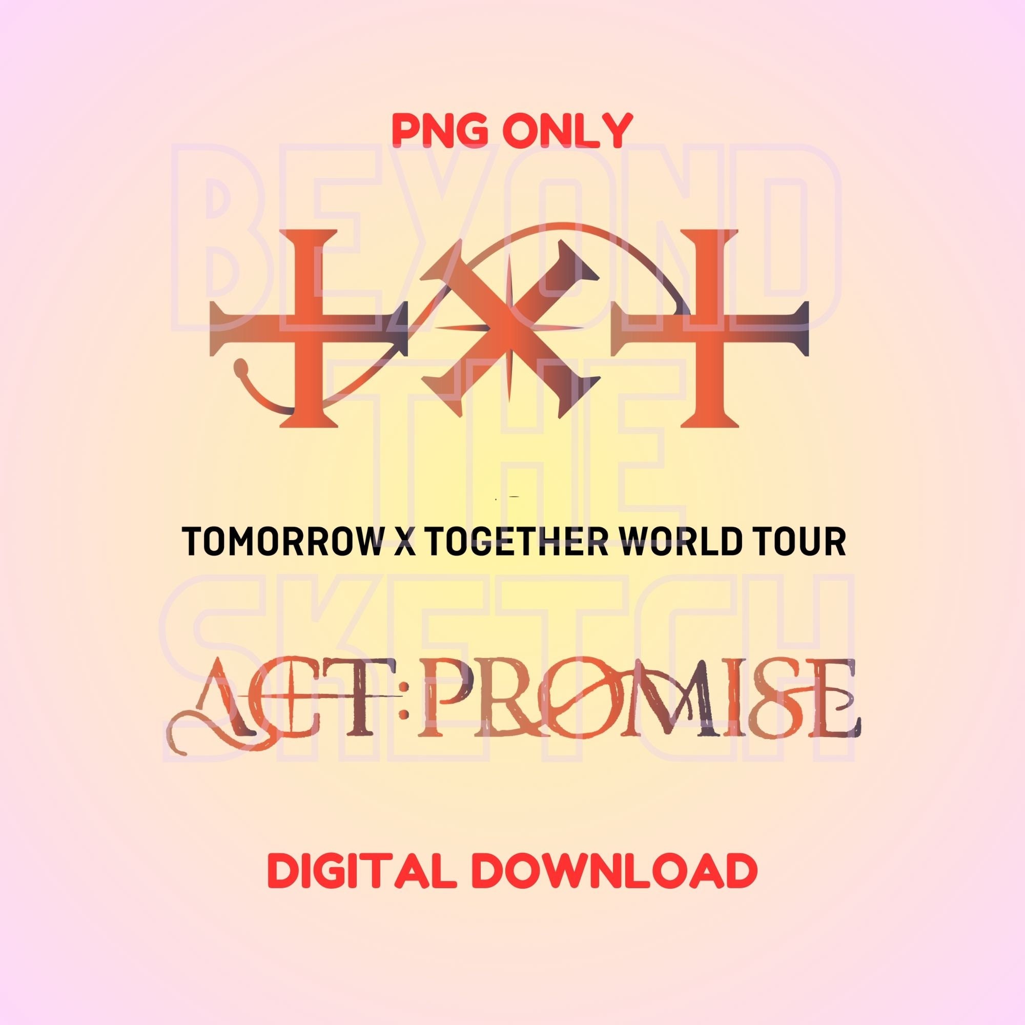 TXT Tomorrow X Together SVG Png Jpg Eps Txt Svg Txt Act Promise Txt ...