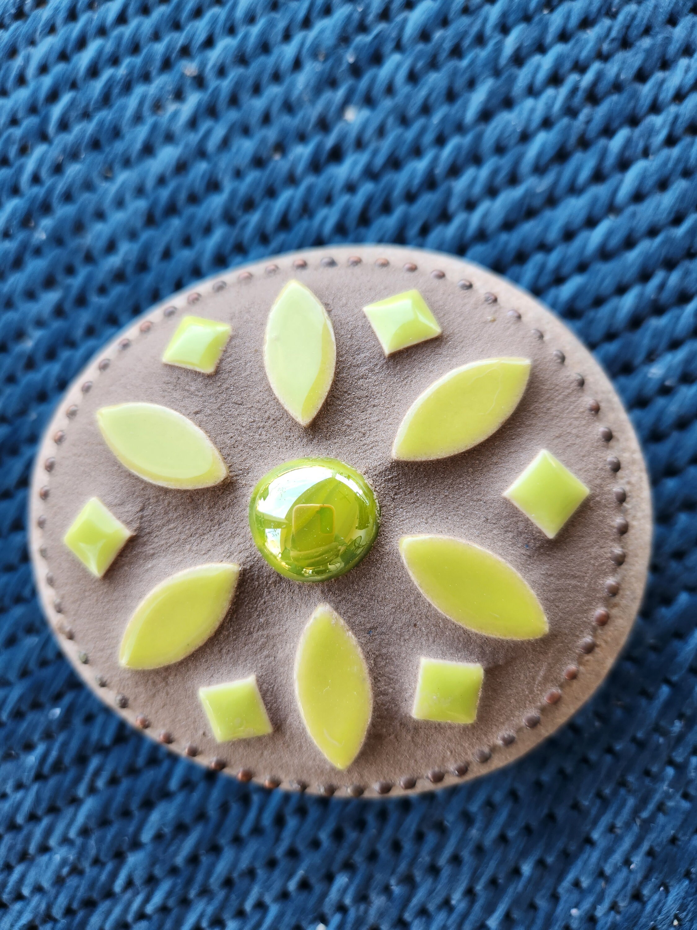 Wildflower Friendship Mosaic Stone - Etsy