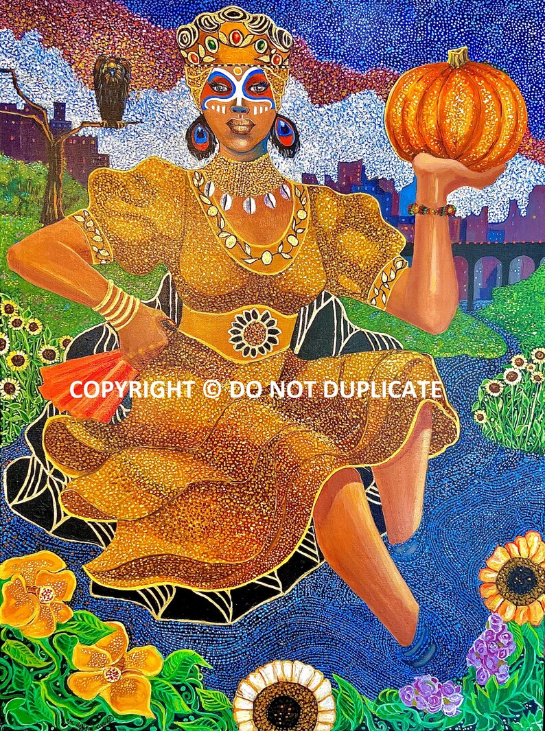 Oshun Ochun African Goddess of Love Oil - Etsy