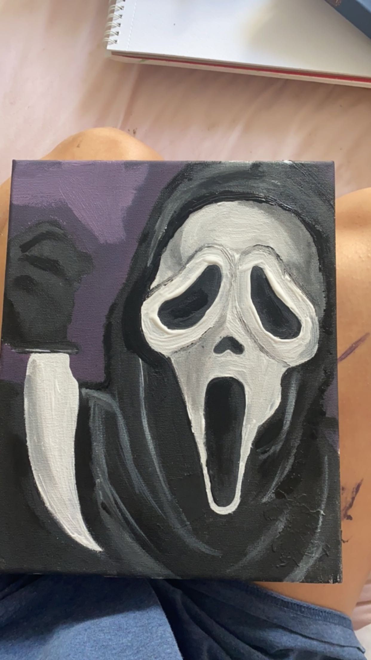 Scream Painting Face