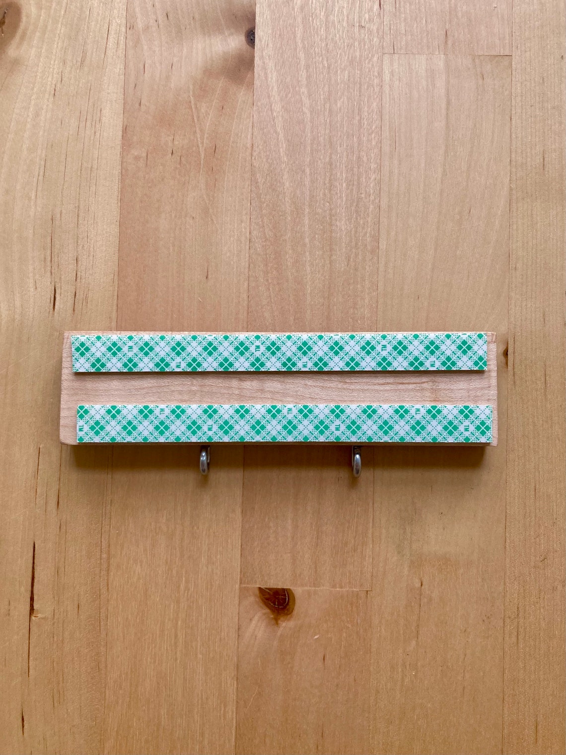 Wood Double Key Rack and Matching Fobs-wenge - Etsy