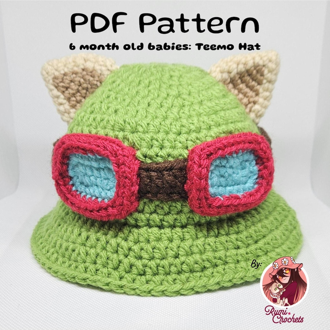 Baby Teemo Hat - PDF Crochet Pattern - Etsy