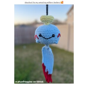 Crochet Pokemon Chimecho Inspired PDF PATTERN - Etsy
