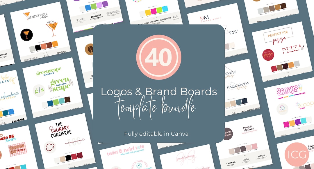 Logo and Brand Boards - Etsy