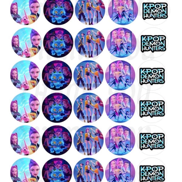 Kpop Demon Hunters Cookies - Etsy