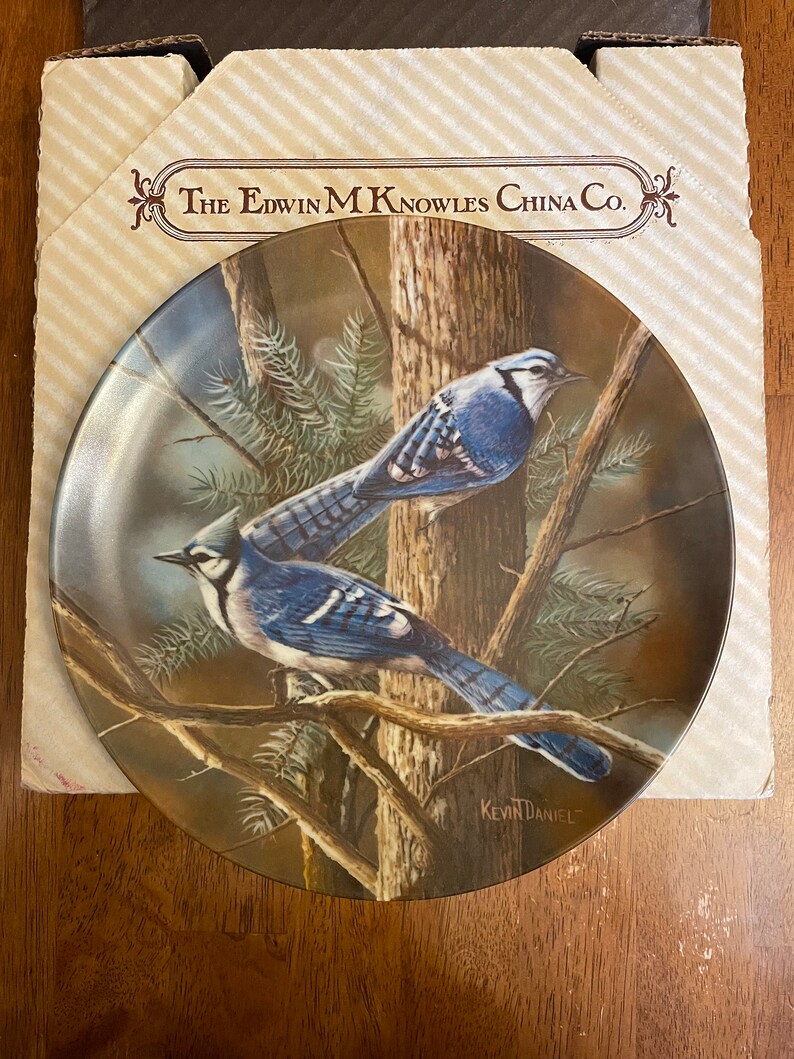 1985-86 Knowles Limited Edition birds of Your Garden China Plates - Etsy