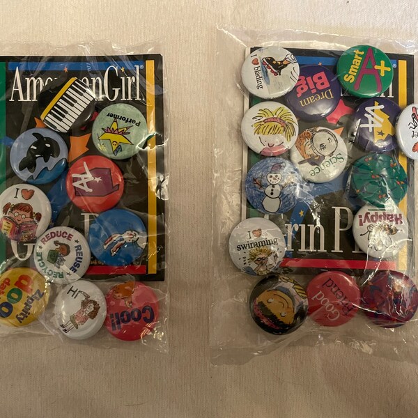 American Girl Pins - Etsy