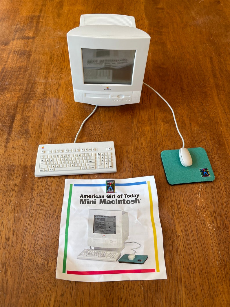 Original 1990s American Girl of Today Mini Macintosh - Etsy