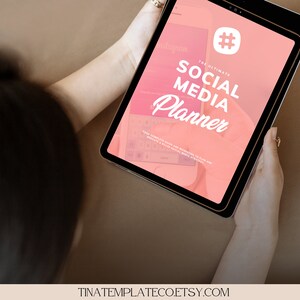 PLR Digital Social Media Planner Master Resell Rights Instagram Tiktok ...