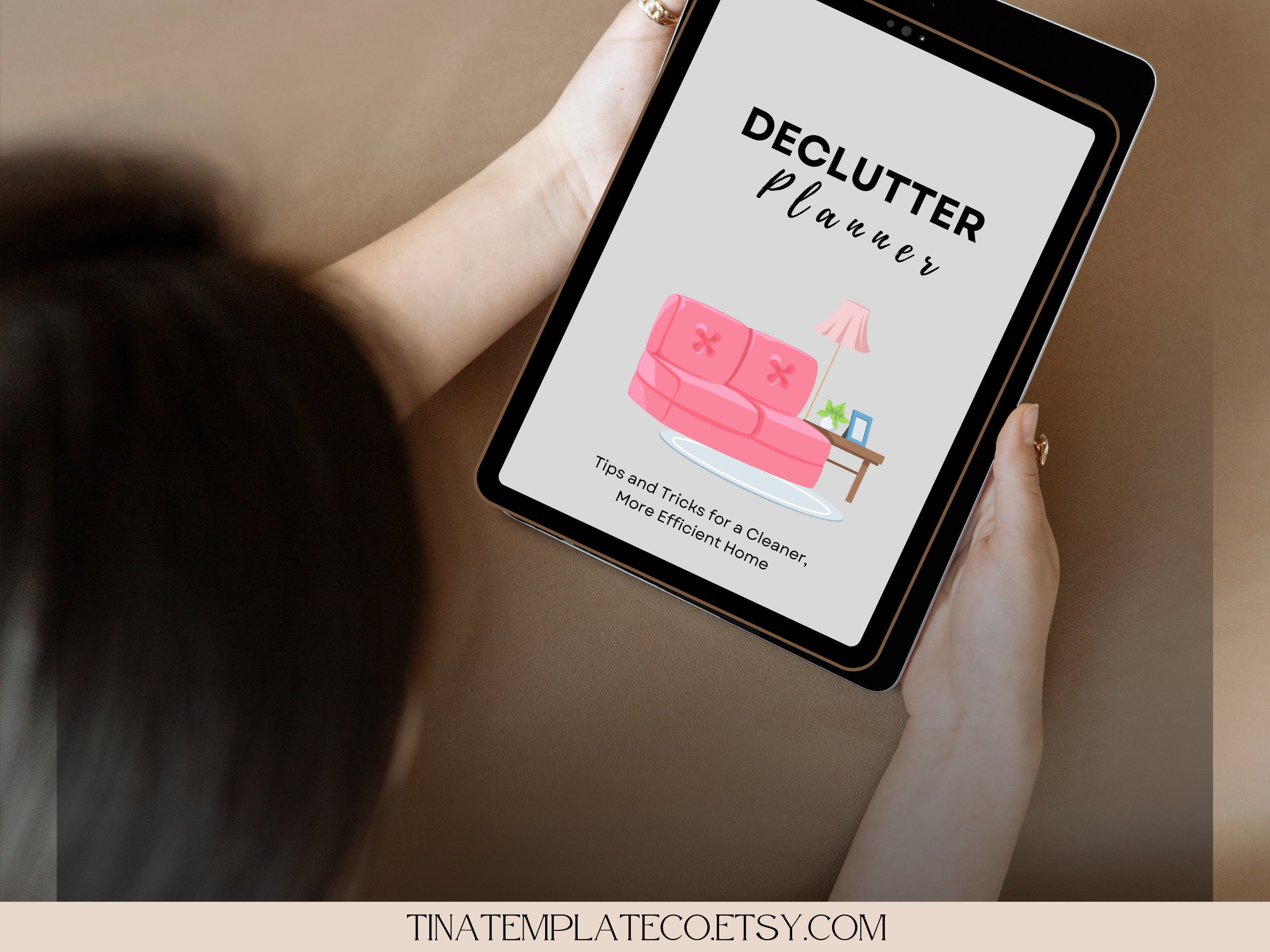 PLR Digital Declutter Planner Master Resell Rights Daily Weekly Monthly ...