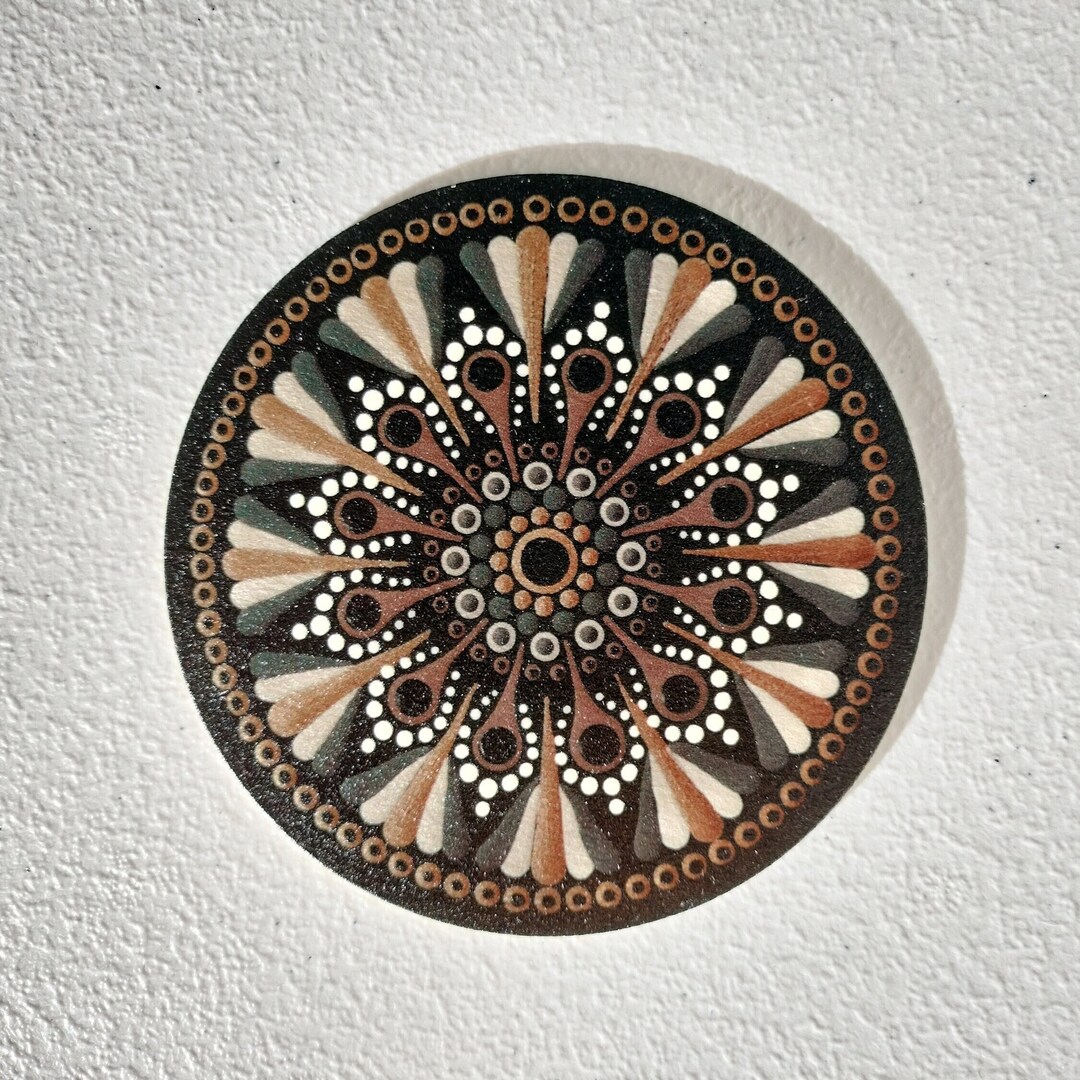 Mandala Art Coasters / Printed Original Artwork / Thick Premium Coaster ...