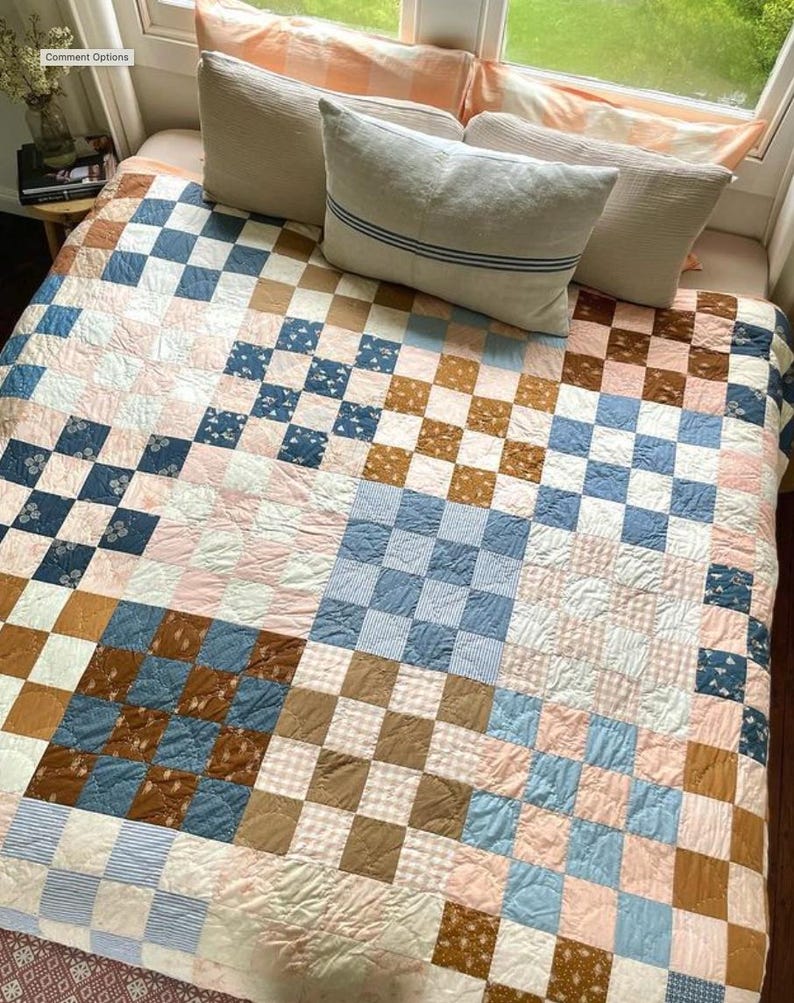 St Louis 16 Patch Quilt Pattern - Etsy Canada