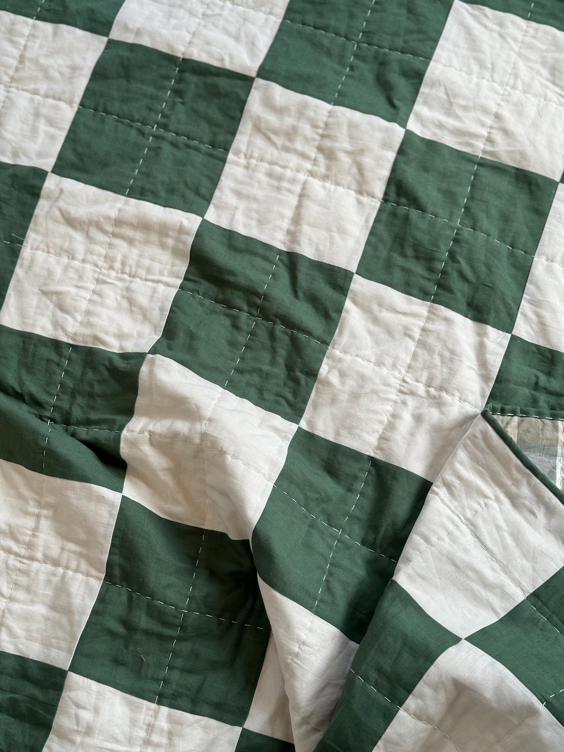 Checkered Square (checkerboard) Quilt Pattern (2 Sizes- Beginner ...