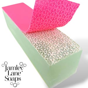 Snowflake Soap Impression Mat: Custom Soap Making Supplies - Etsy