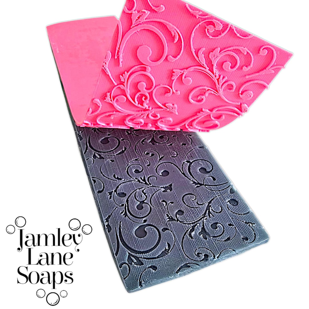 Swirl Soap Impression Mat: Custom Soap Making Supplies - Etsy