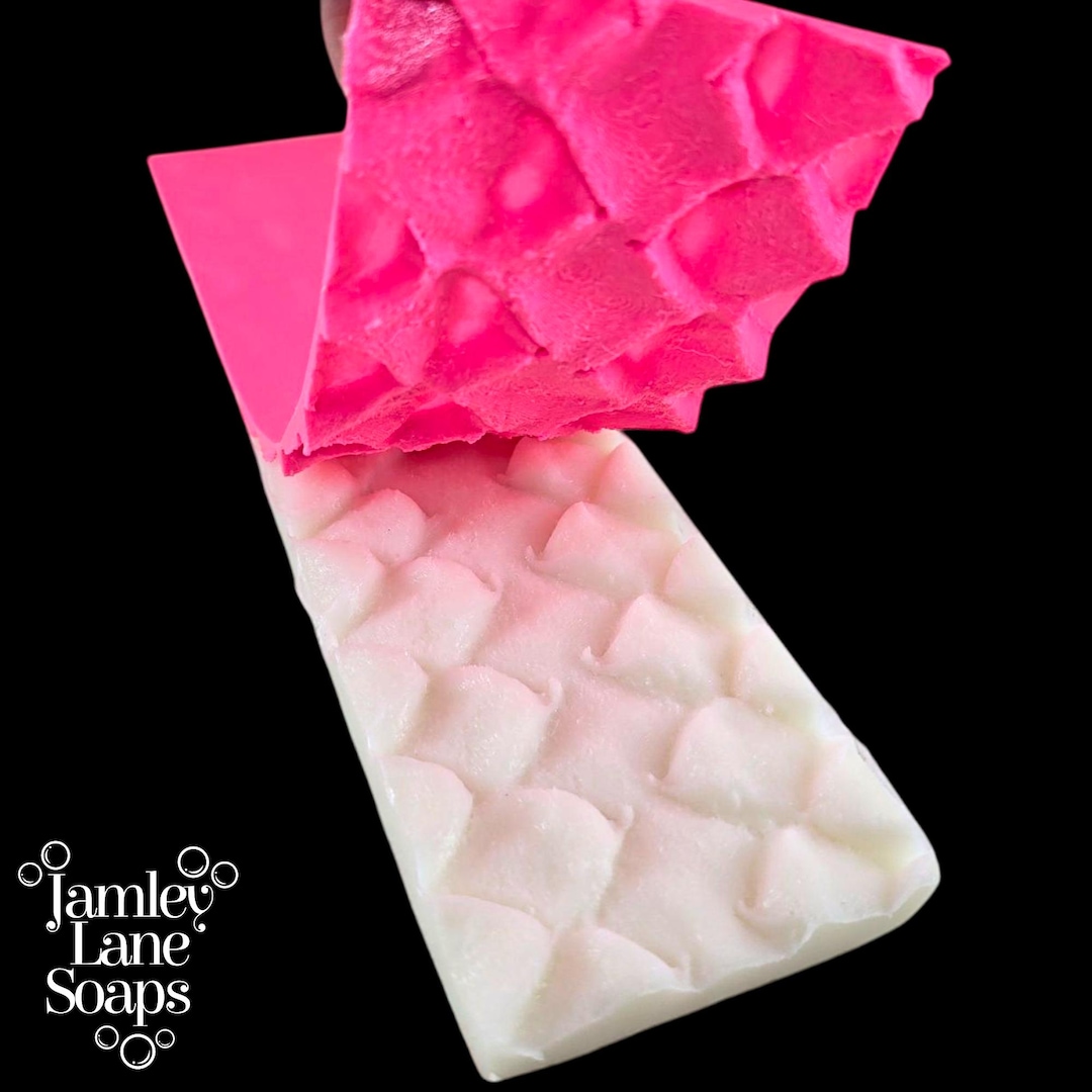Double Spoon Curl Soap Mat: CP Inspired Texture for Melt and Pour - Etsy