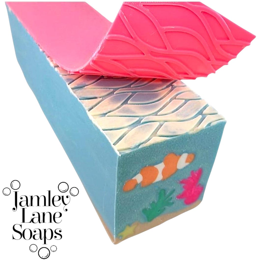 Waves Soap Impression Mat: Custom Soap Making Supplies - Etsy