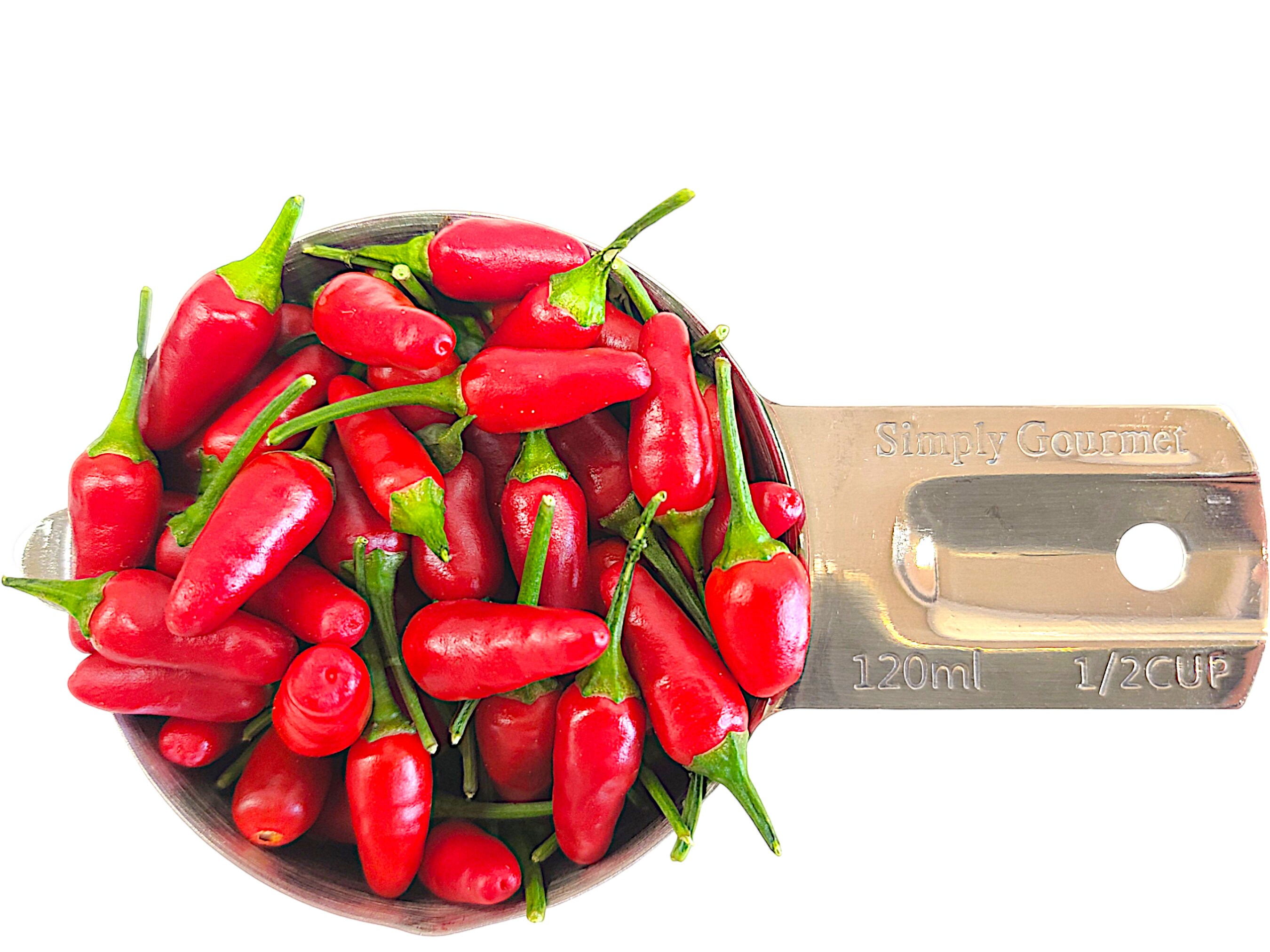 Fresh Thai Dragon Chili Peppers 2 Oz Hot Peppers Freshly Picked - Etsy