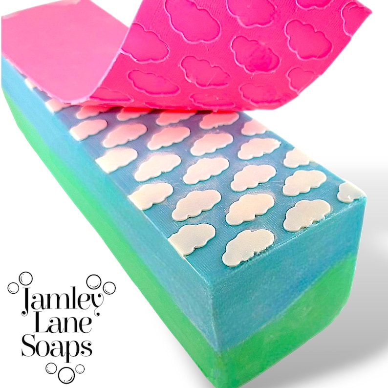 Clouds Soap Impression Mat: Custom Soap Making Supplies - Etsy