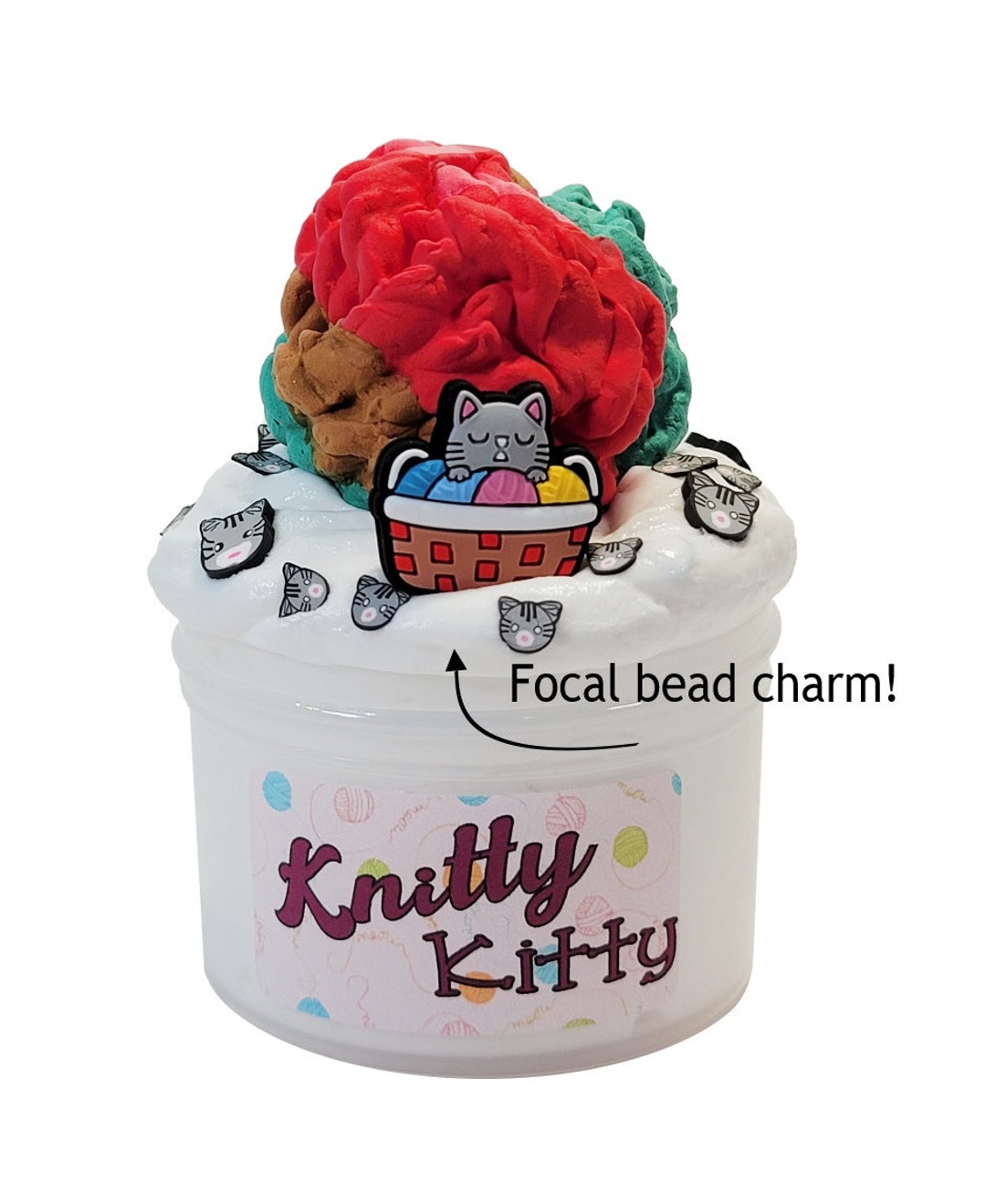 Knitty Kitty Slime - Etsy