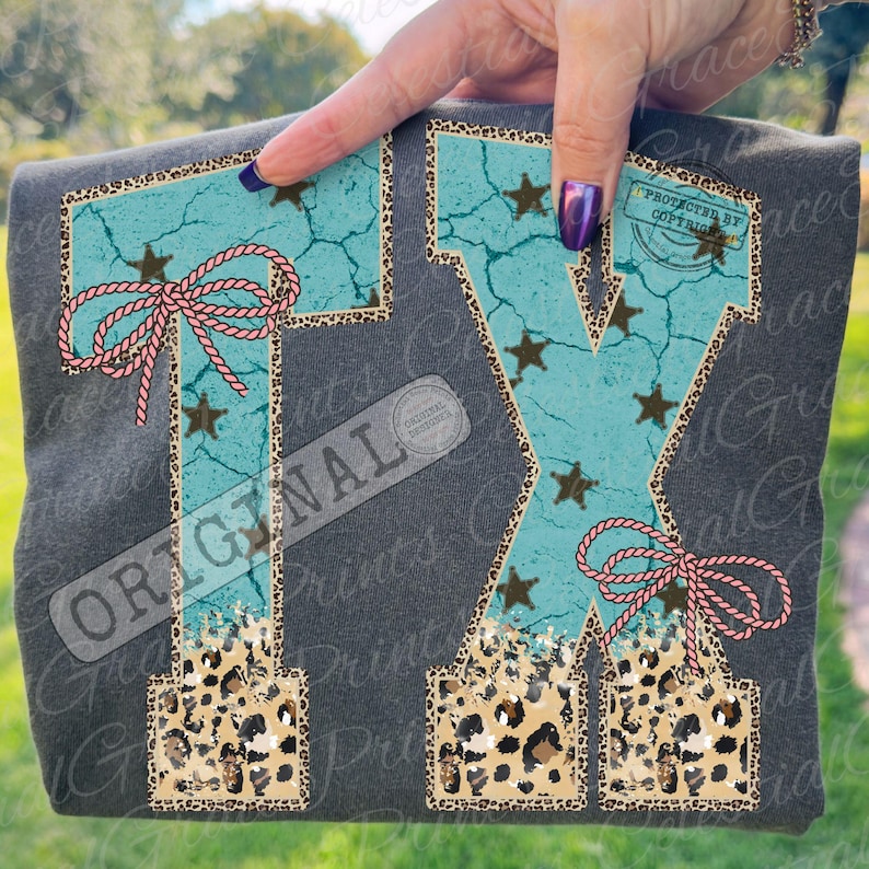 Texas State PNG, Coquette Turquoise/leopard TX Pride Clipart, Preppy ...