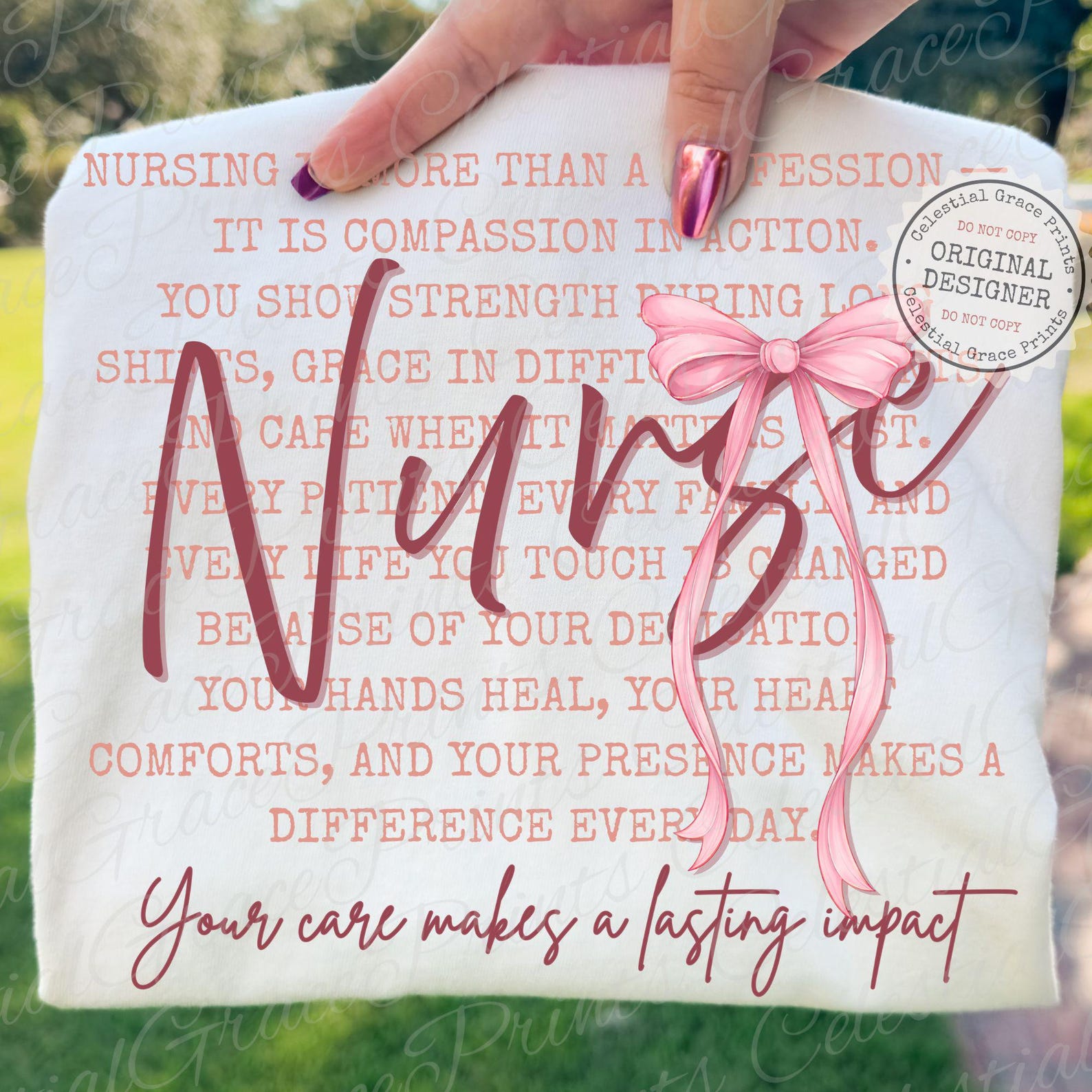 Nurse Coquette PNG, Nurse Appreciation Design, Pink Bow Nurse Shirt ...