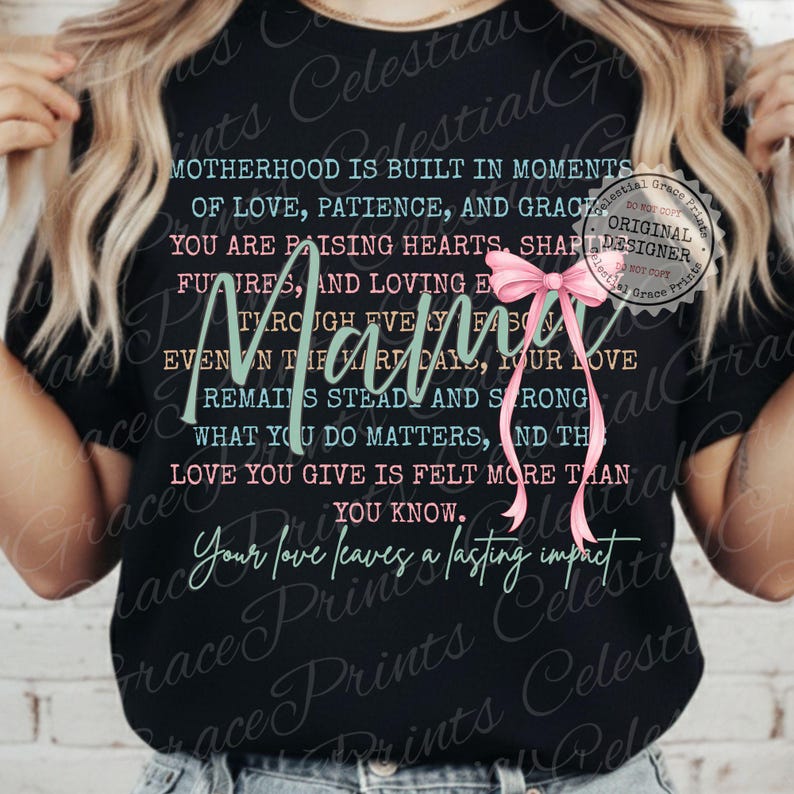 Mama PNG, Coquette Inspirational Mother’s Day Design, Trendy Mama Shirt ...