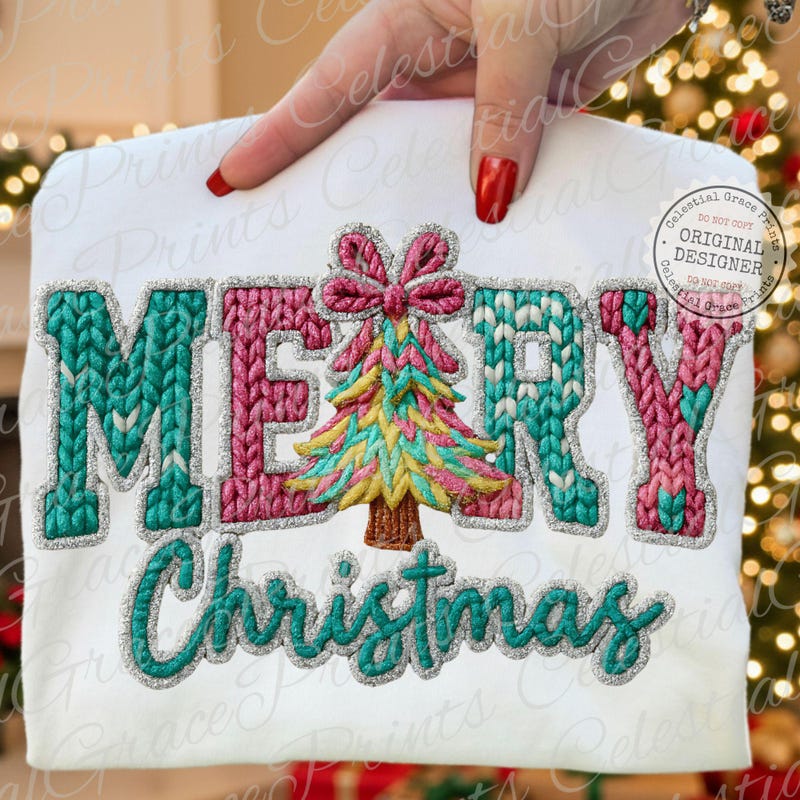 Faux Yarn Font - Etsy