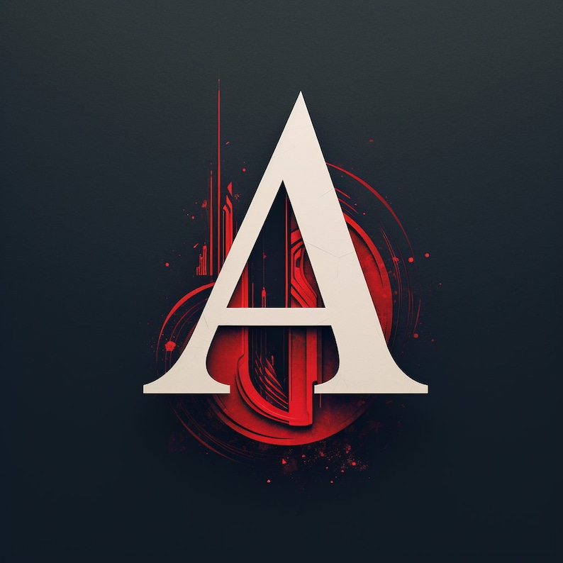 Stylish Alphabet Letter A Design Unique Capital A Creative Decorative ...