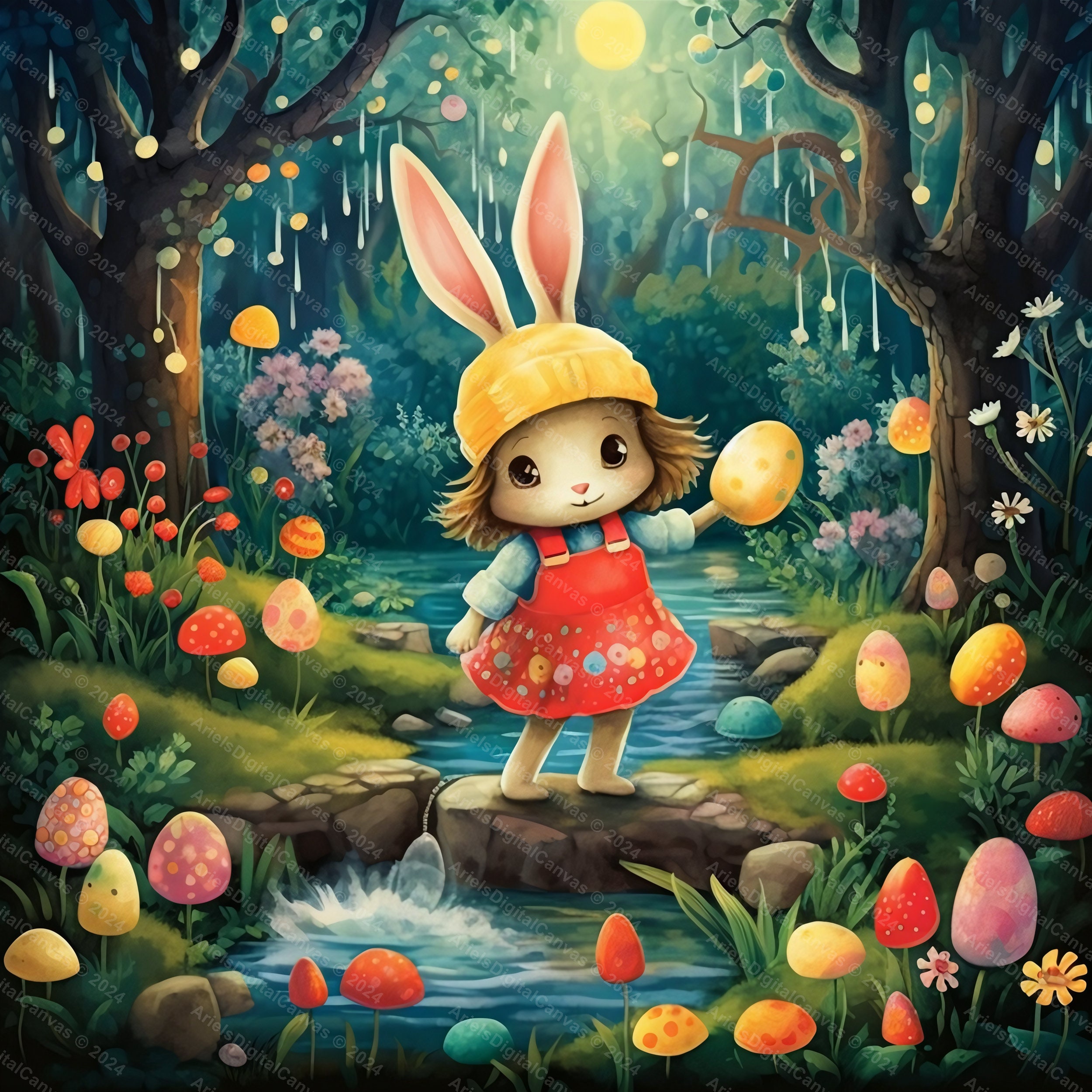 Easter Egg Digital Paper Printable Scrapbook Paper Easter Cards Digital ...