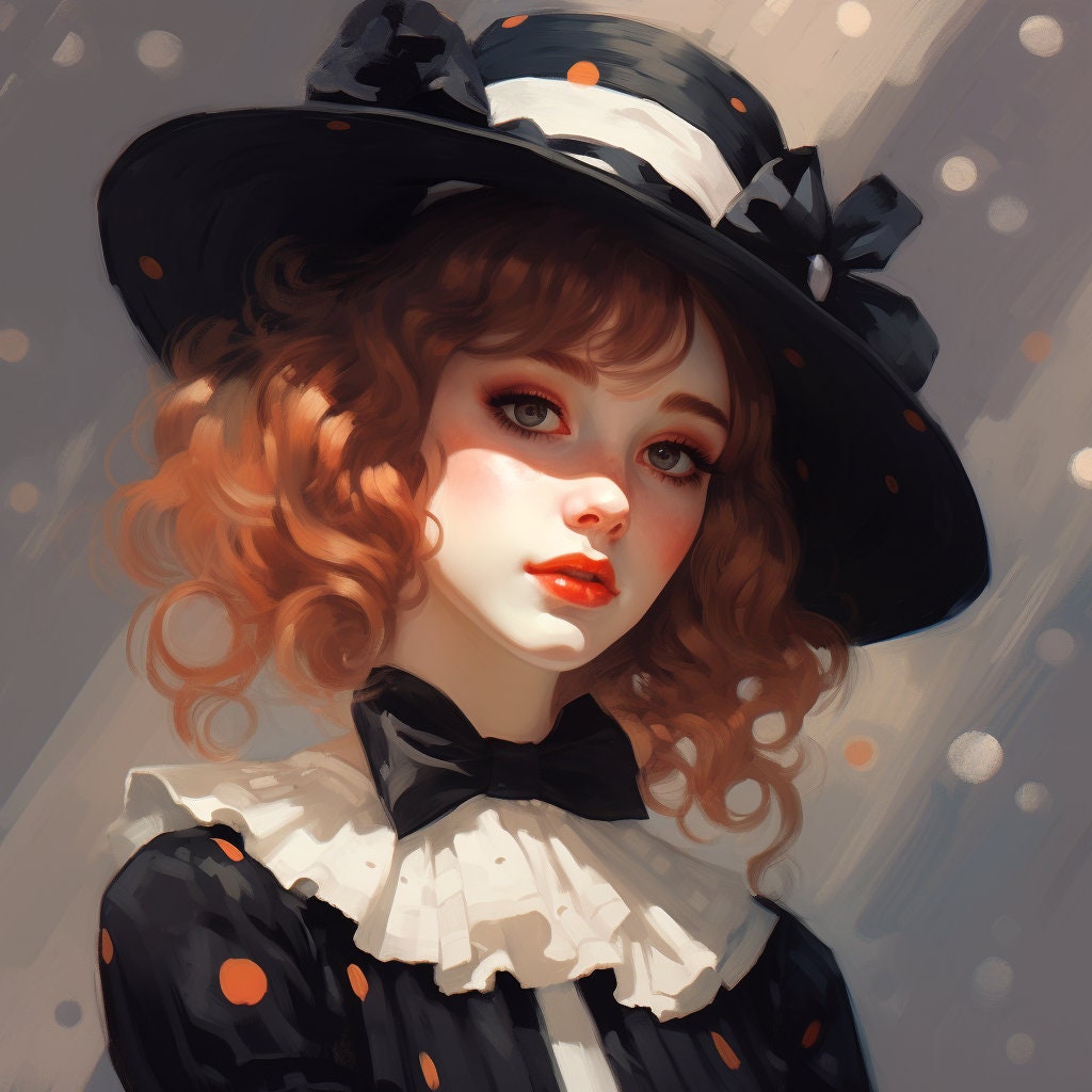 Victorian Inspired Super Cute Scrapbook Style Digital Design Retro ...