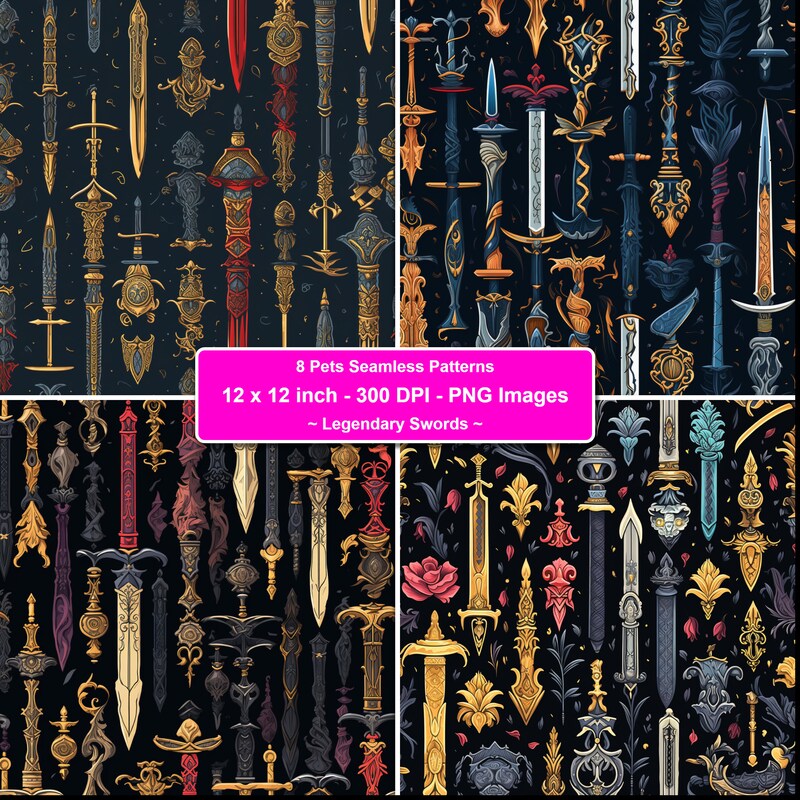 Sword Pattern - Etsy