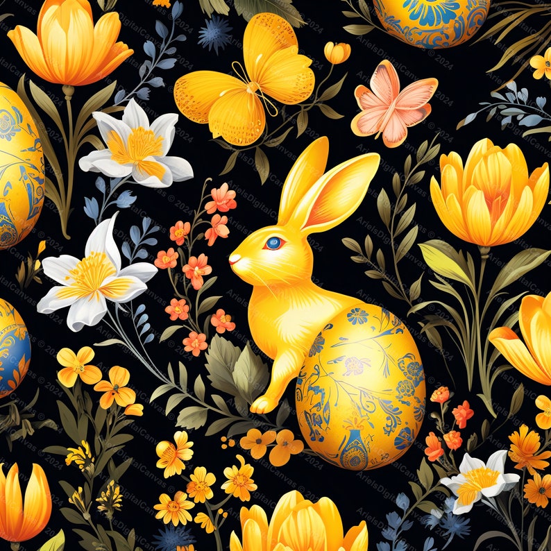Easter Egg Digital Paper Printable Scrapbook Paper Easter Cards Digital ...