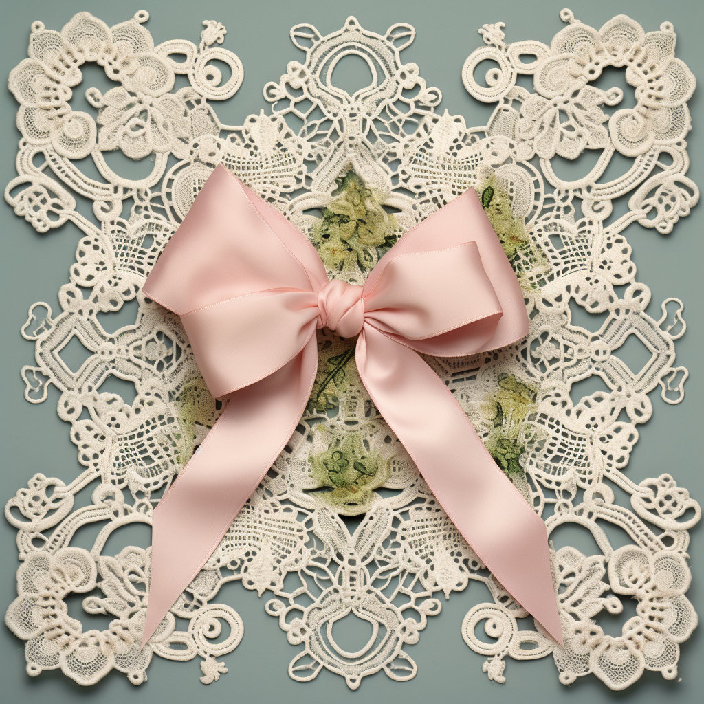 Digital Victorian Lace Ribbon Patterns Digital Paper Pack Super Cute ...