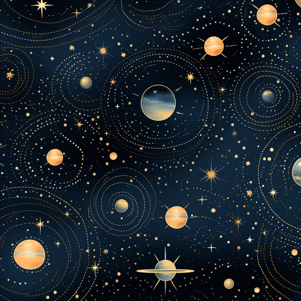Digital Sale Starry Night Sky Digital Paper Celestial Dreamscape ...