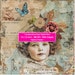 Enchanting Botanical Digital Paper Exquisite Flora Design for Creative ...