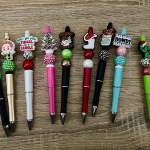 Christmas Pens - Etsy