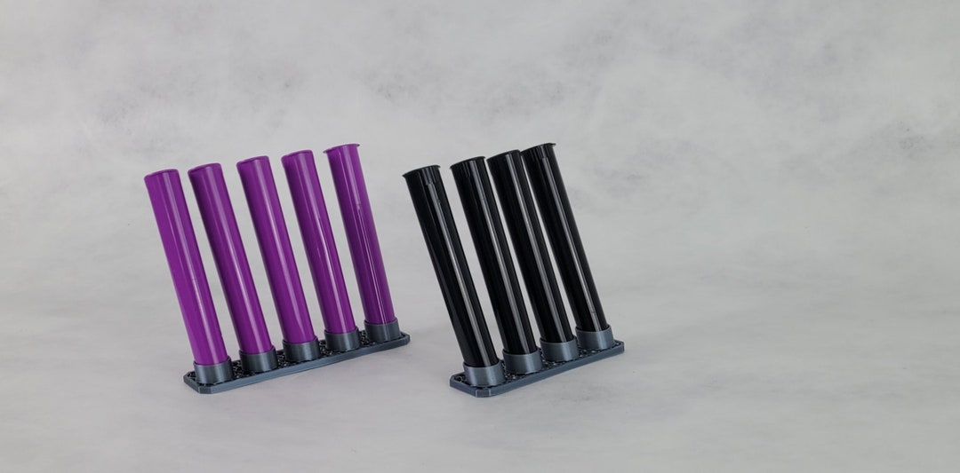 3D Printed Angled Vertical Preroll / Doob Tube Holder - Etsy