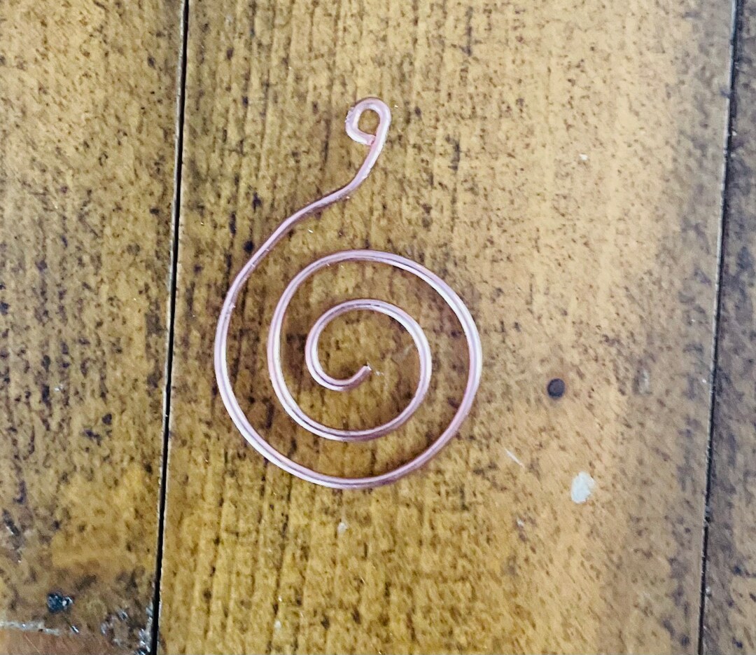 Pure Copper Spiral - Etsy