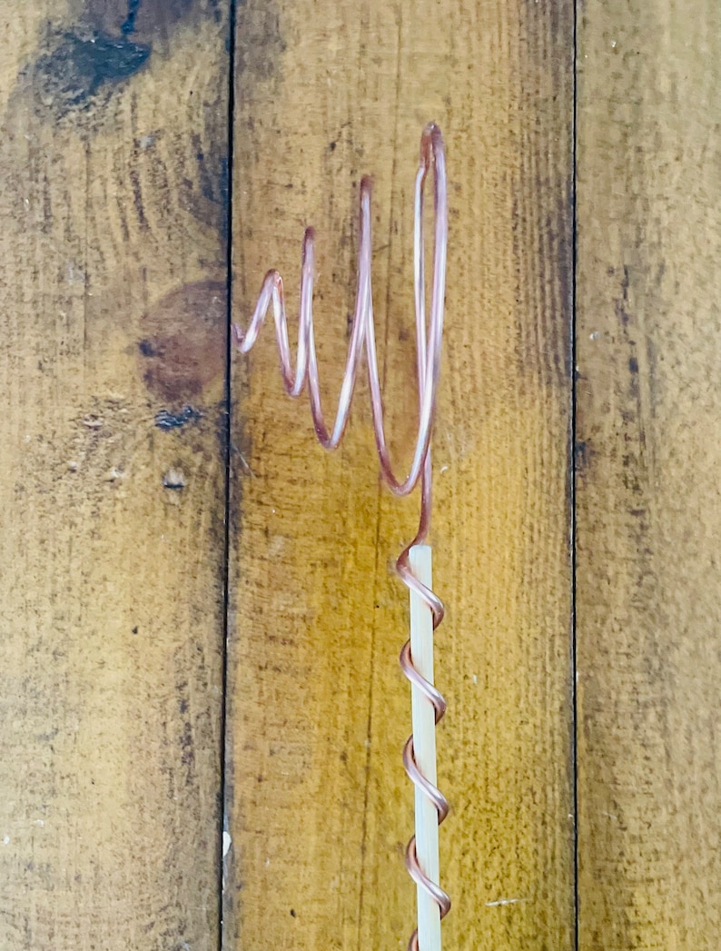 Spiral Pure Copper Electro Culture Plant Health/accessory - Etsy