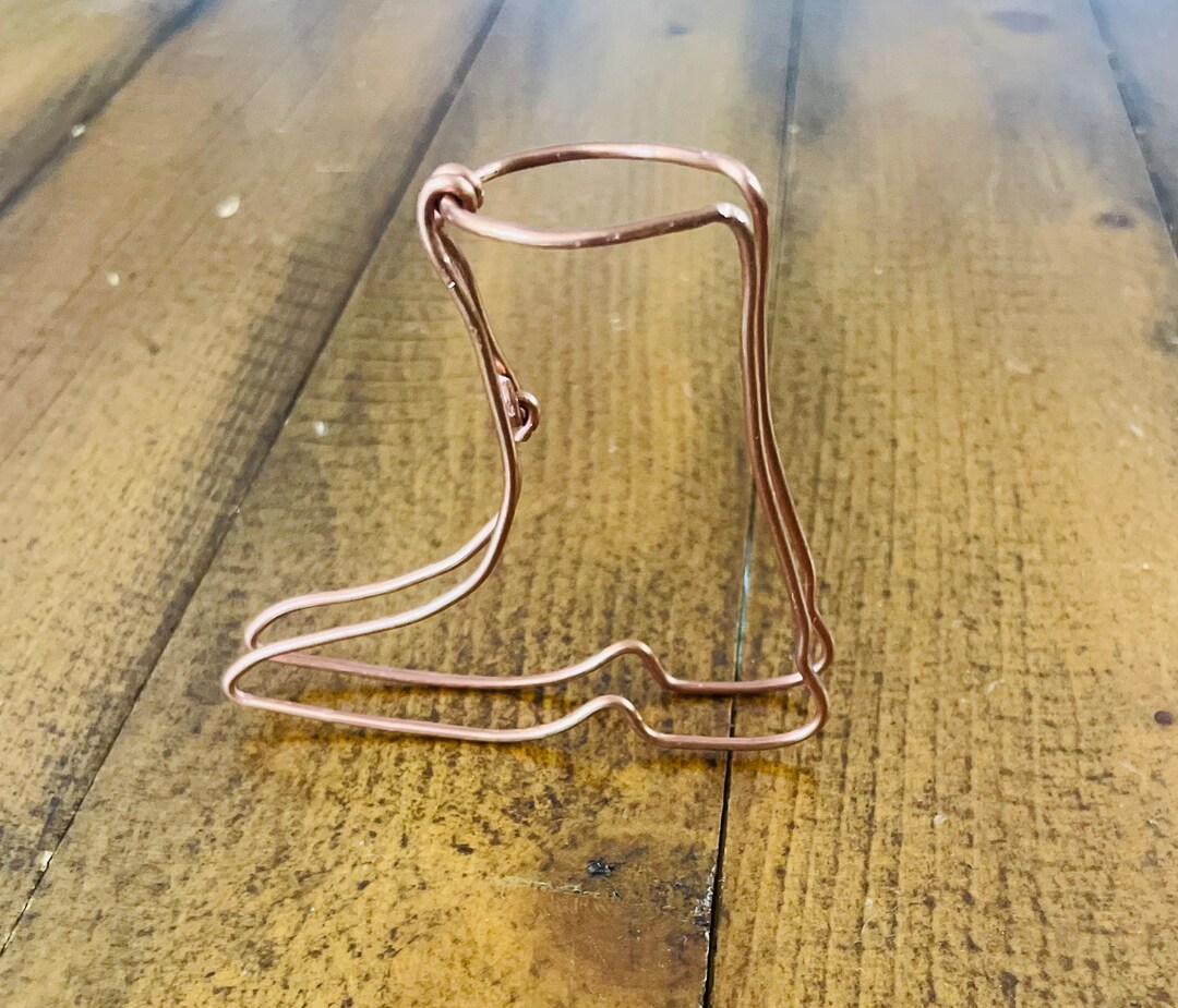Pure Copper Boot Standing Accessory - Etsy