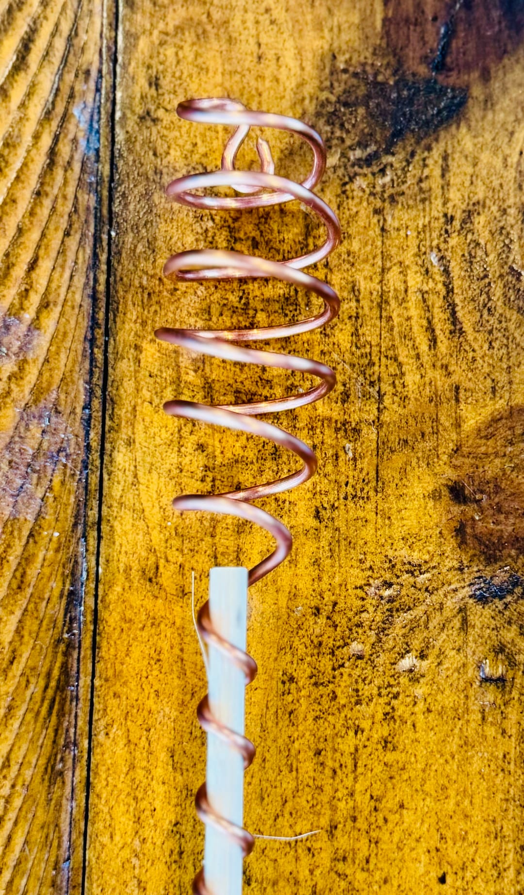 Pure Copper Electro Culture Rod, Thin Twist - Etsy